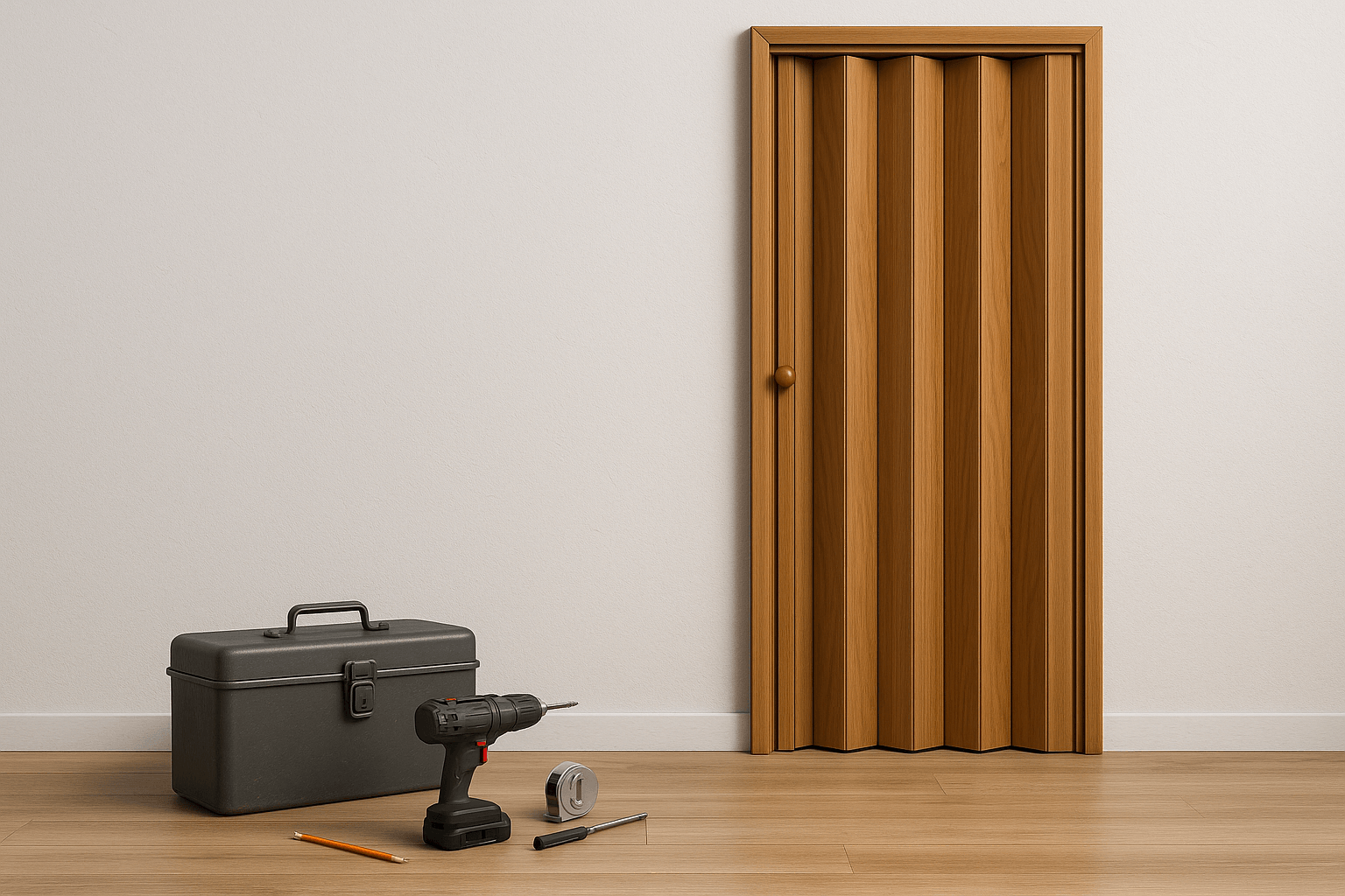 Porte accordéon : comment choisir et poser facilement