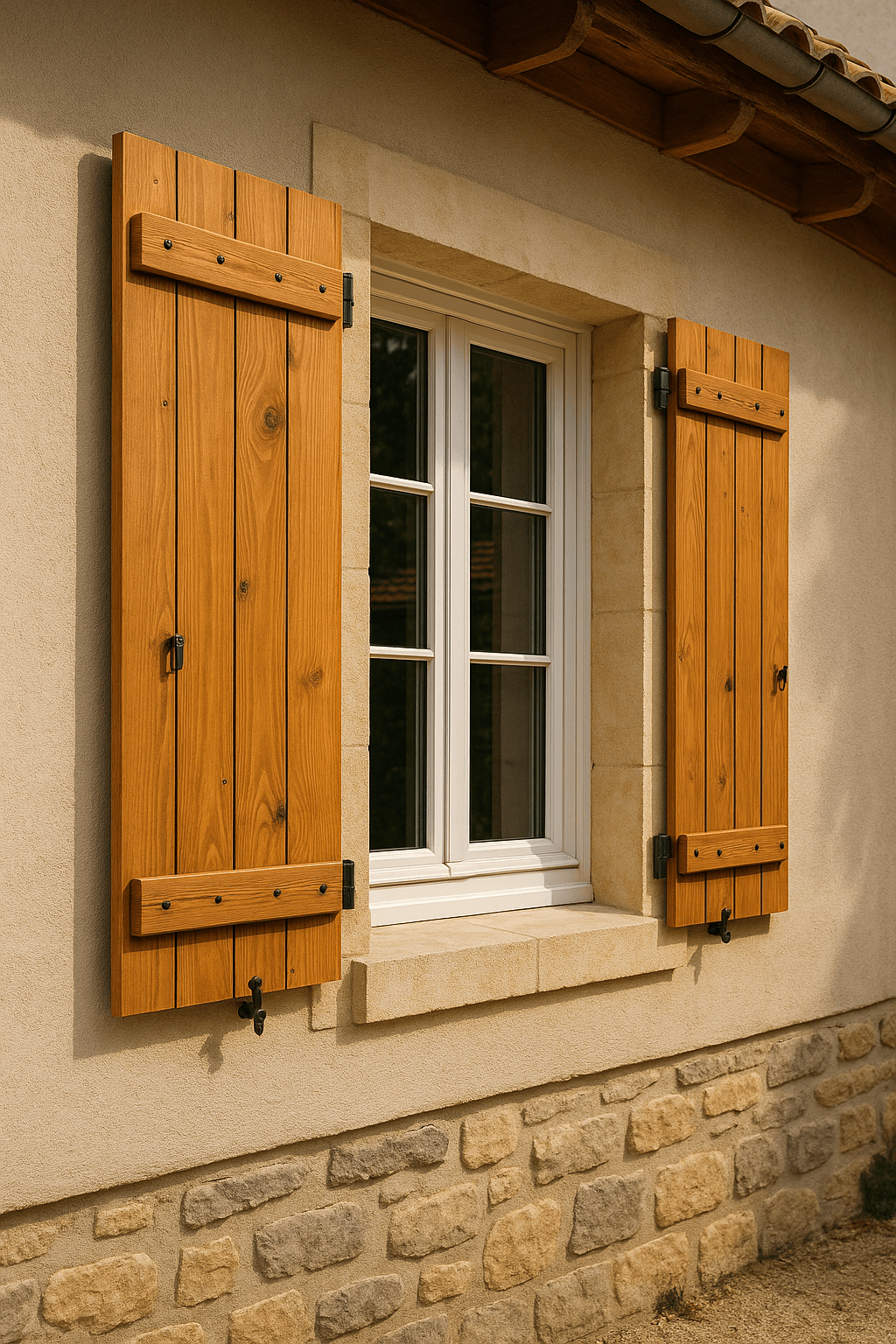 Volet bois : avantages, prix, installation & entretien